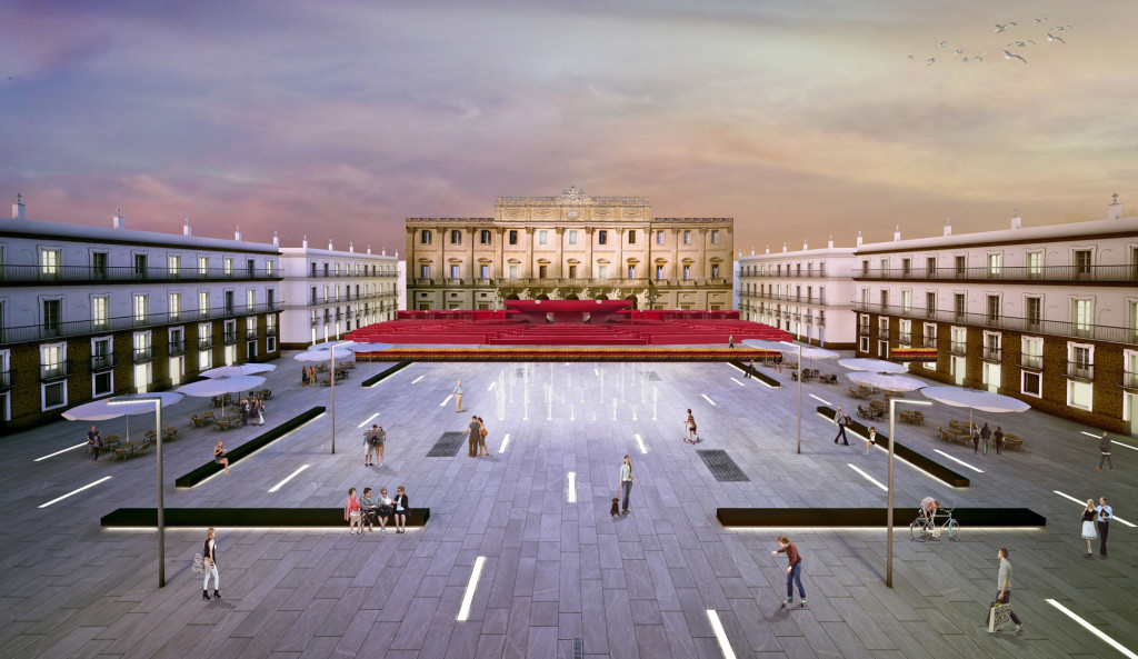 El proyecto de la plaza del Rey será modificado manteniendo los árboles ...