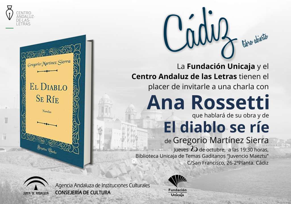 La poeta isleña Ana Rossetti inaugura el ciclo de conferencias ‘Cádiz ...